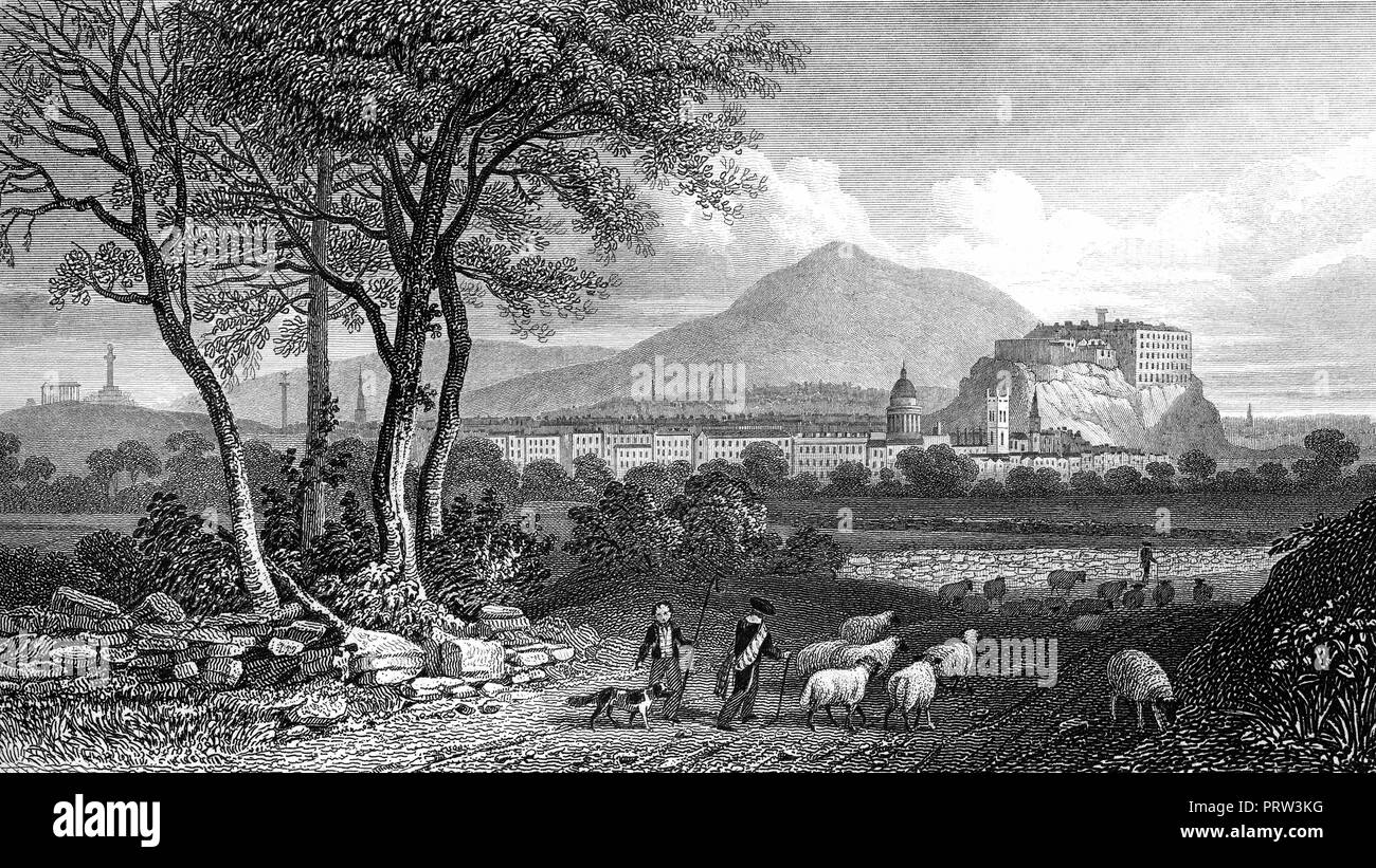 View from high place Black and White Stock Photos & Images - Alamy