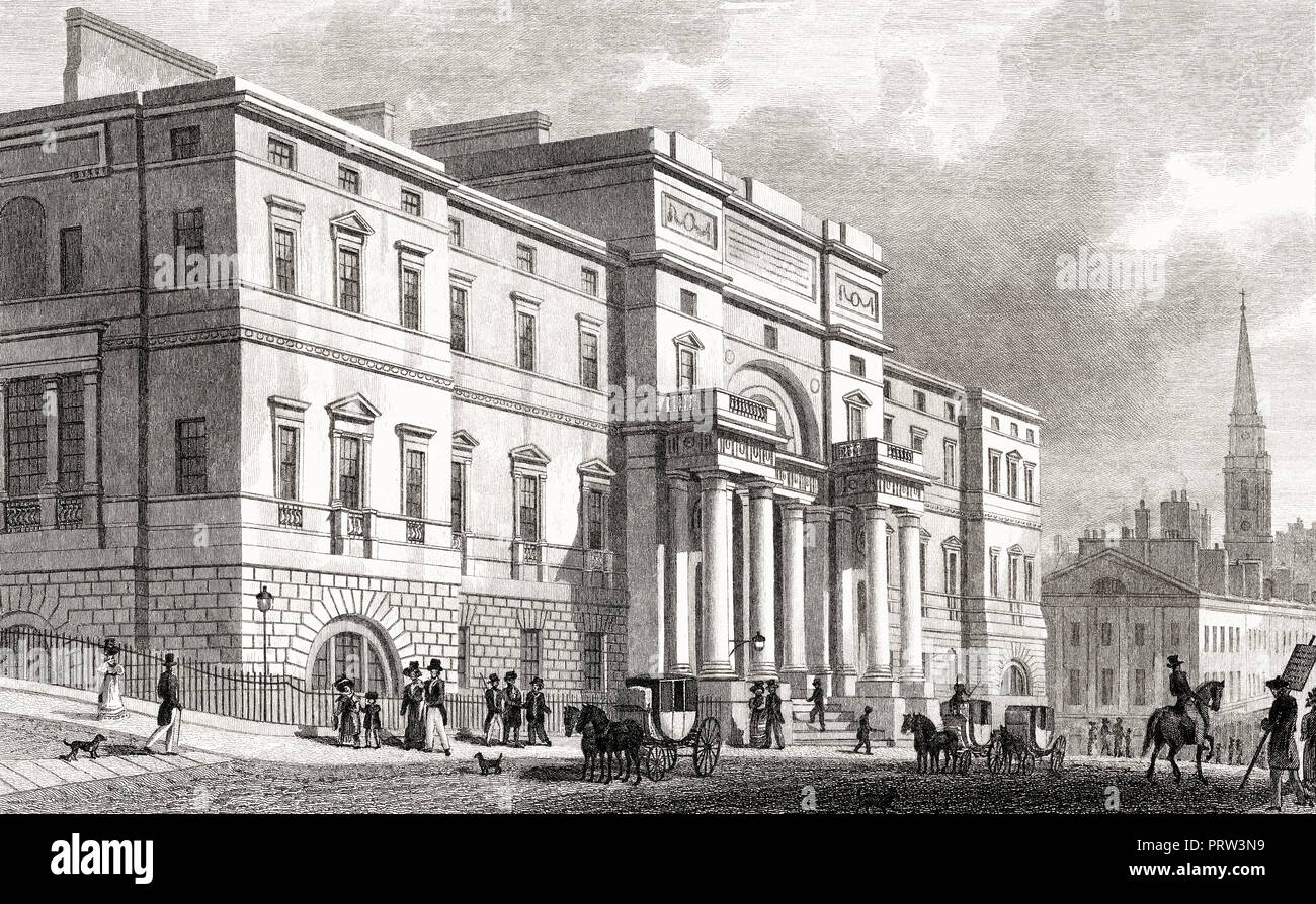 The University, South Bridge Street, Edinburgh, Scotland, 19th century ...