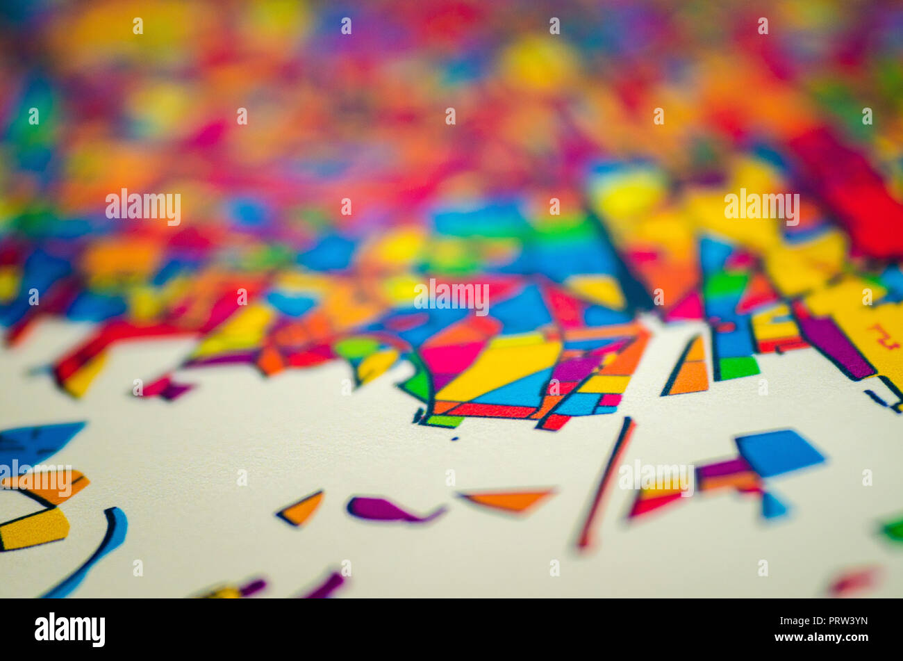 colorful structure shapes print, background pattern Stock Photo - Alamy