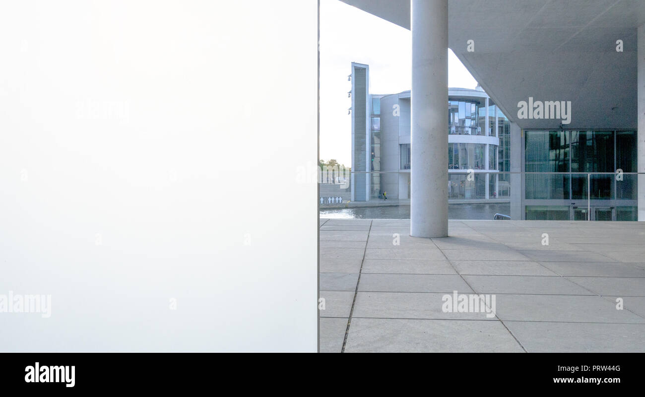 bright architecture exterior with glass facade Stock Photo - Alamy