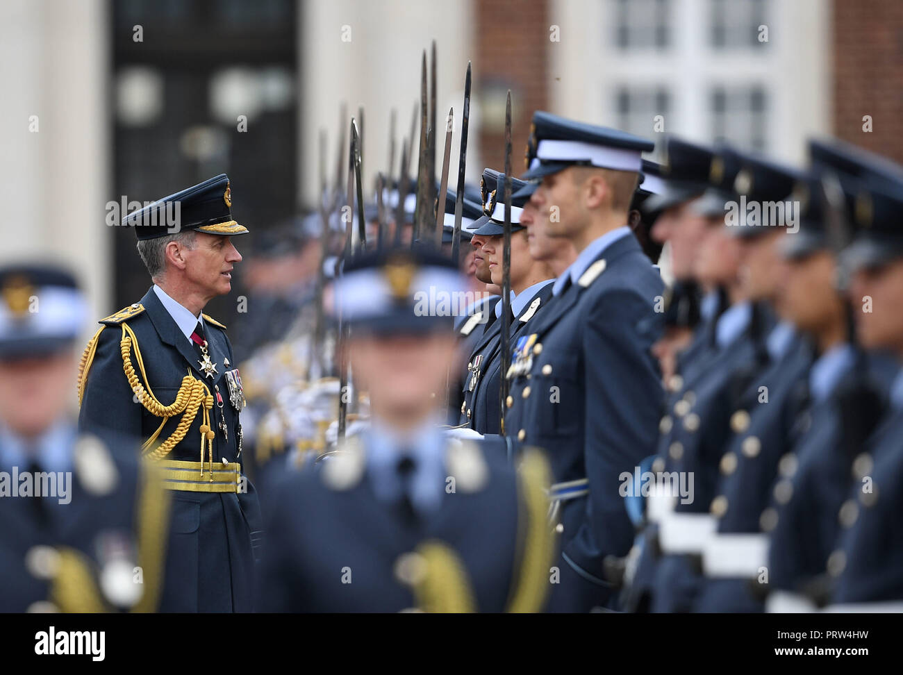 Chief of the Air Staff, Air Chief Marshal Sir Stephen Hillier (left ...
