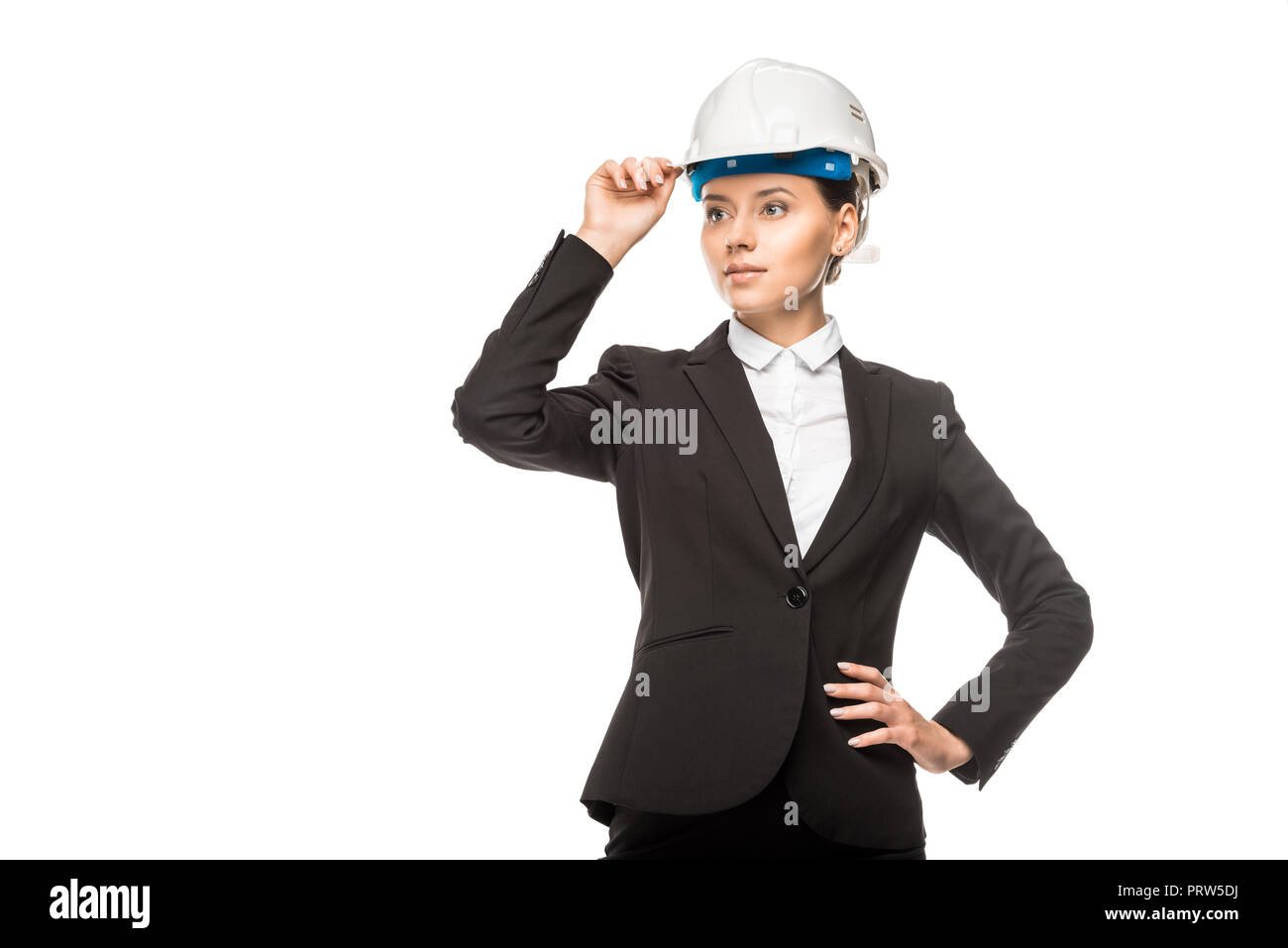 Female architect in suit hi-res stock photography and images - Alamy
