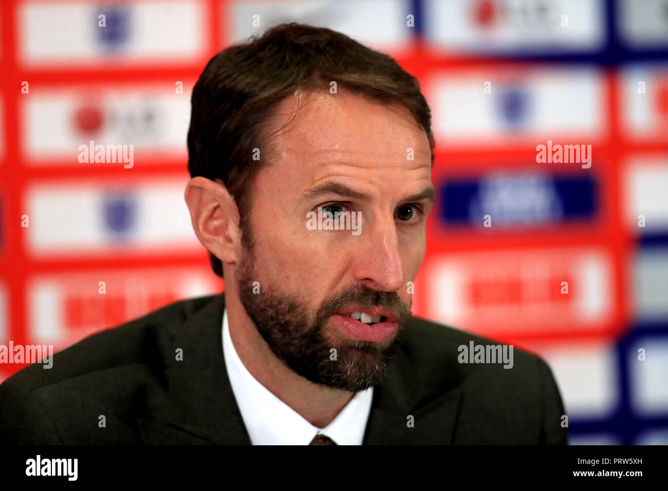 England Manager Gareth Southgate During The Squad Announcement At St