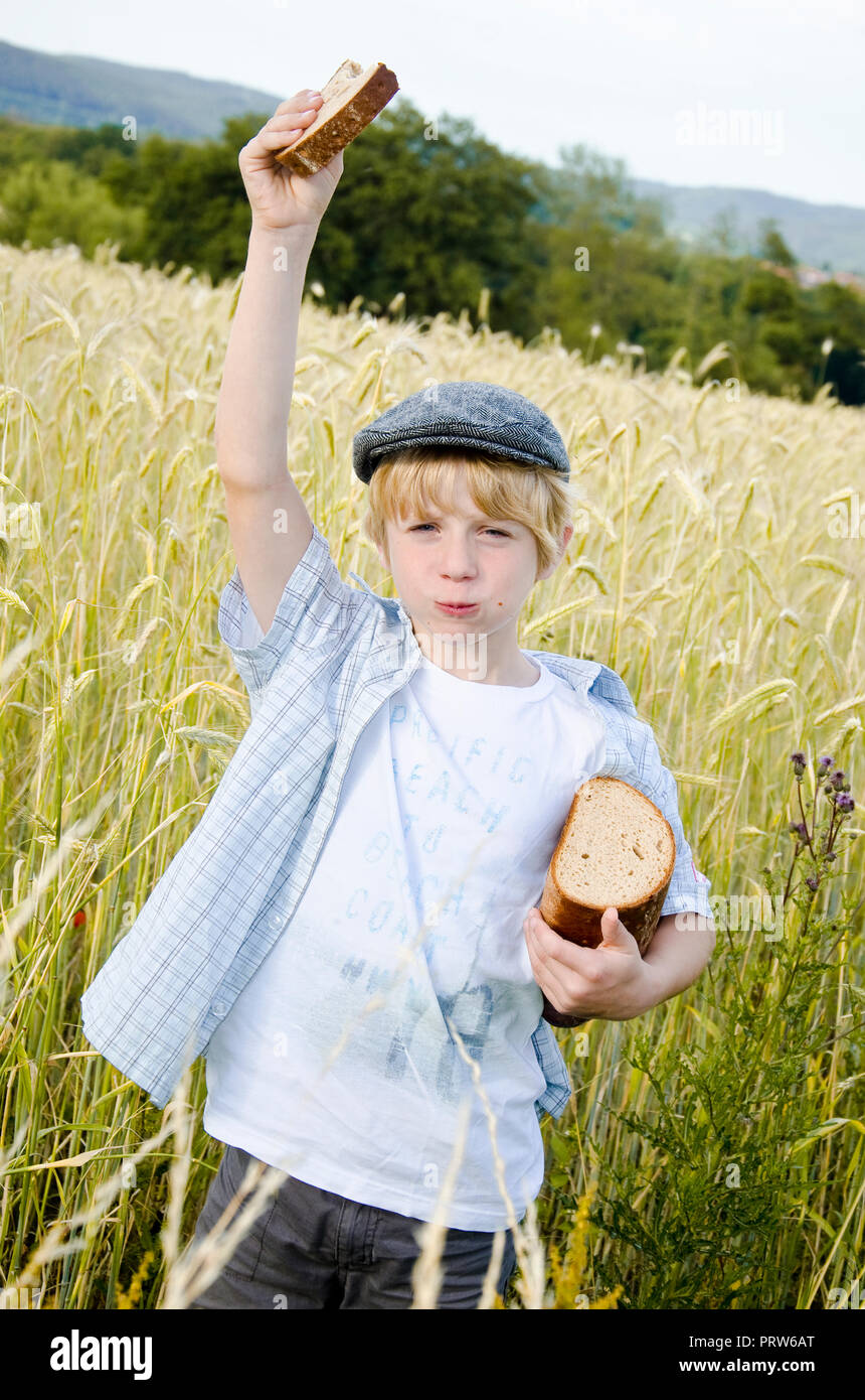 Bread boy hi-res stock photography and images - Alamy