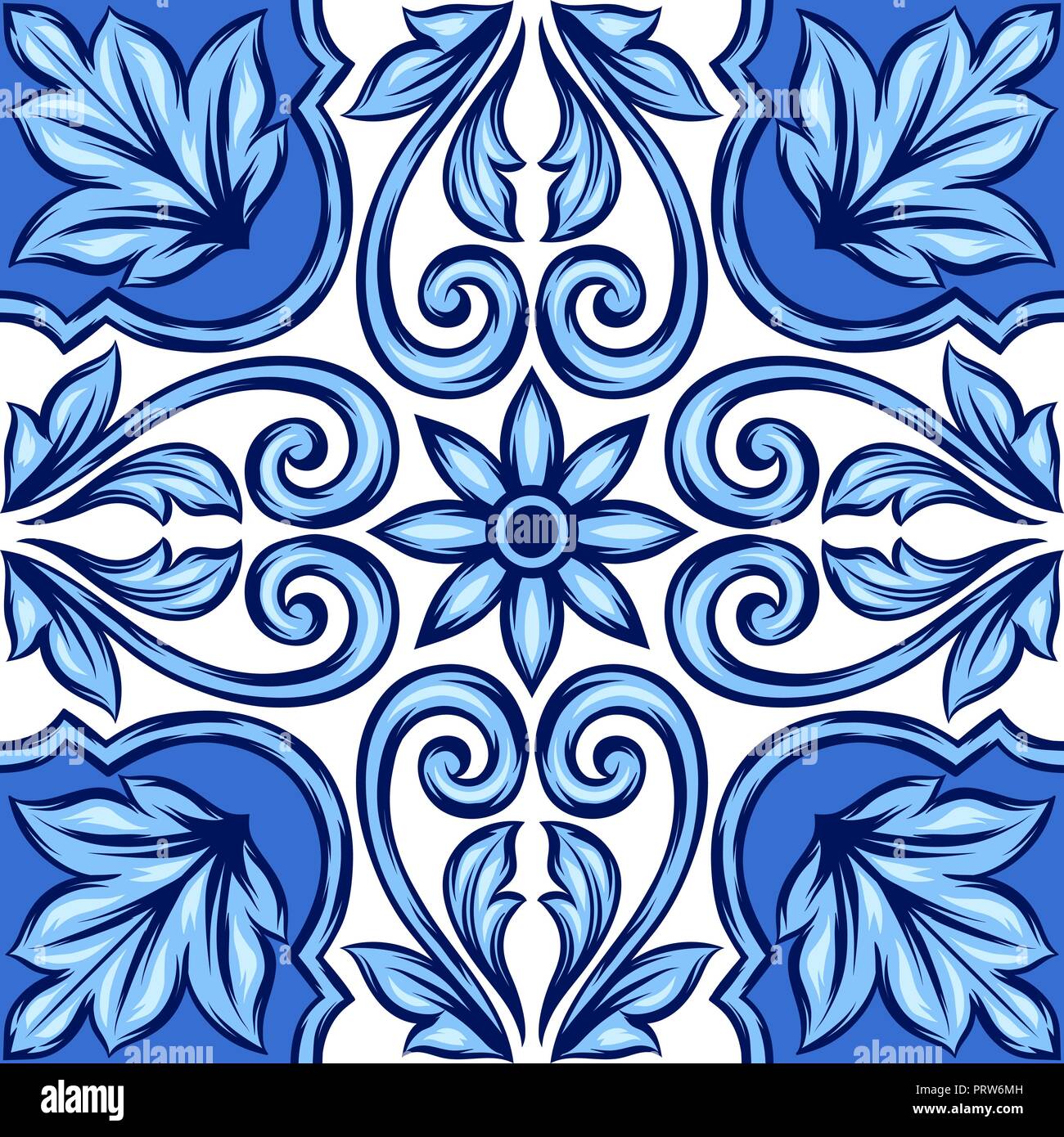 Wall portuguese pottery Stock Vector Images - Alamy