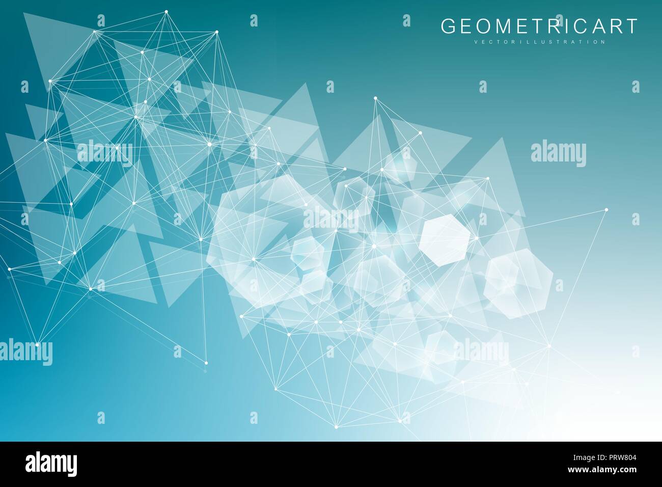 Big Data Visualization Background. Modern futuristic virtual abstract ...