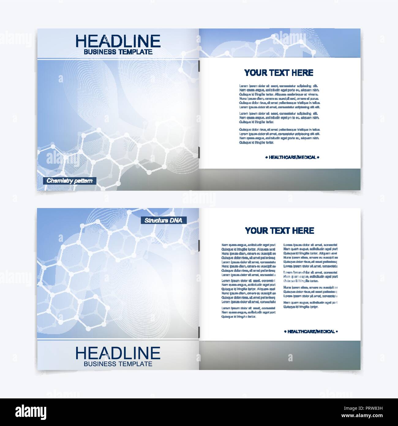 Scientific templates square brochure, magazine, leaflet , flyer, cover ...