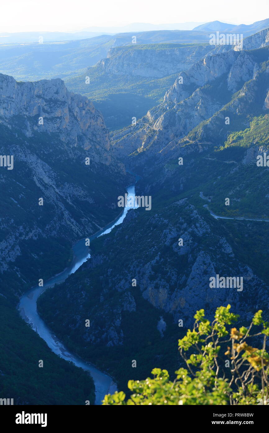 Landscape of the Parc naturel régional du Verdon, Var, 83, Provence ...