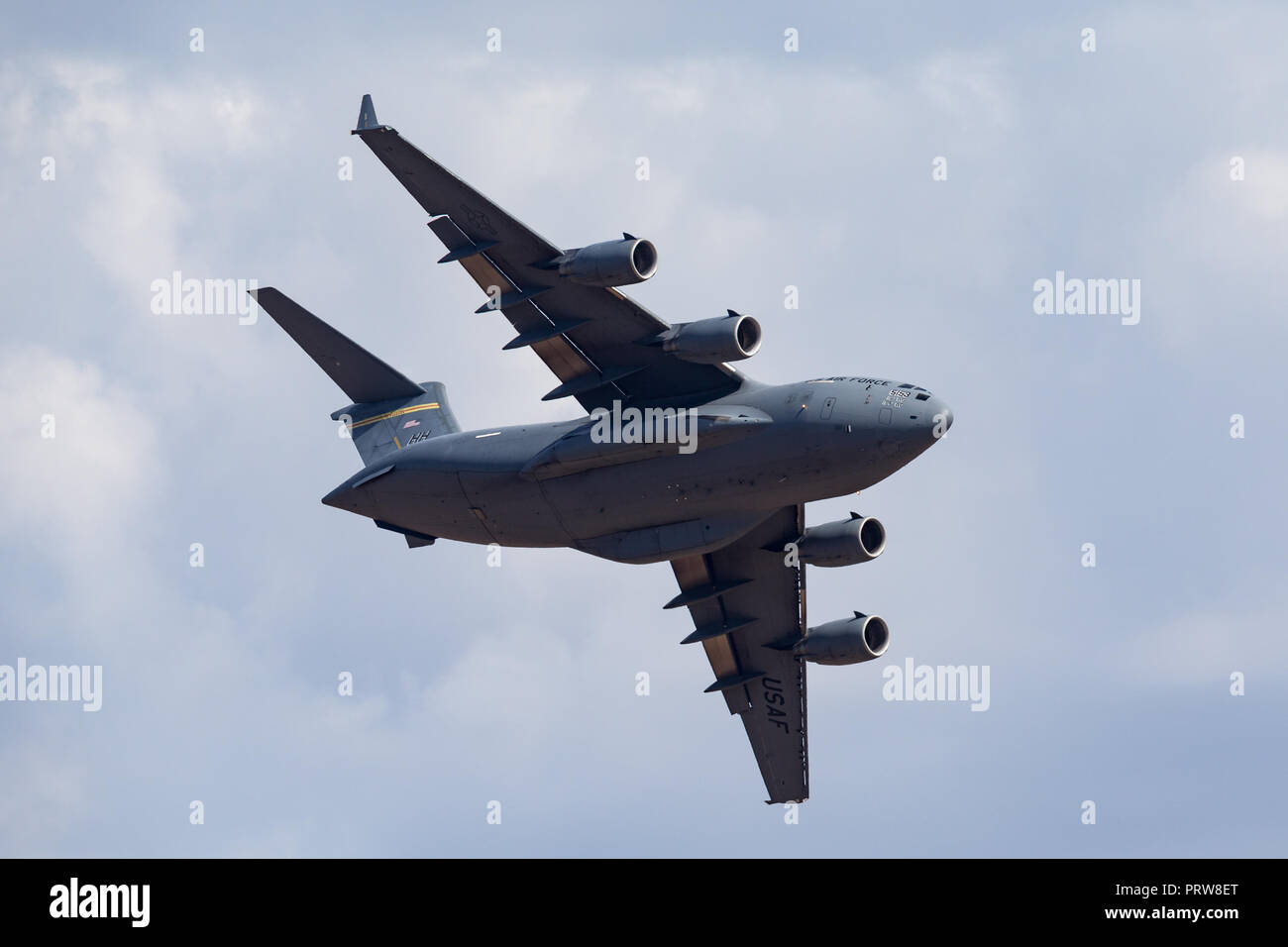 United States Air Force (USAF) Boeing C-17A Globemaster III military ...