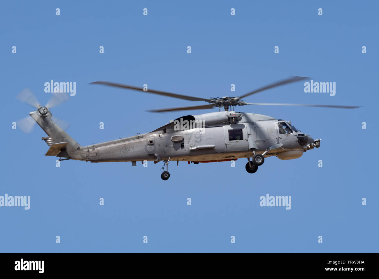 Royal Australian Navy (RAN) Sikorsky S-70B-2 Seahawk anti submarine ...