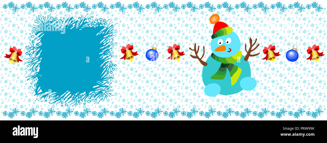 Christmas banner with fir branches decorated, festive header design for ...