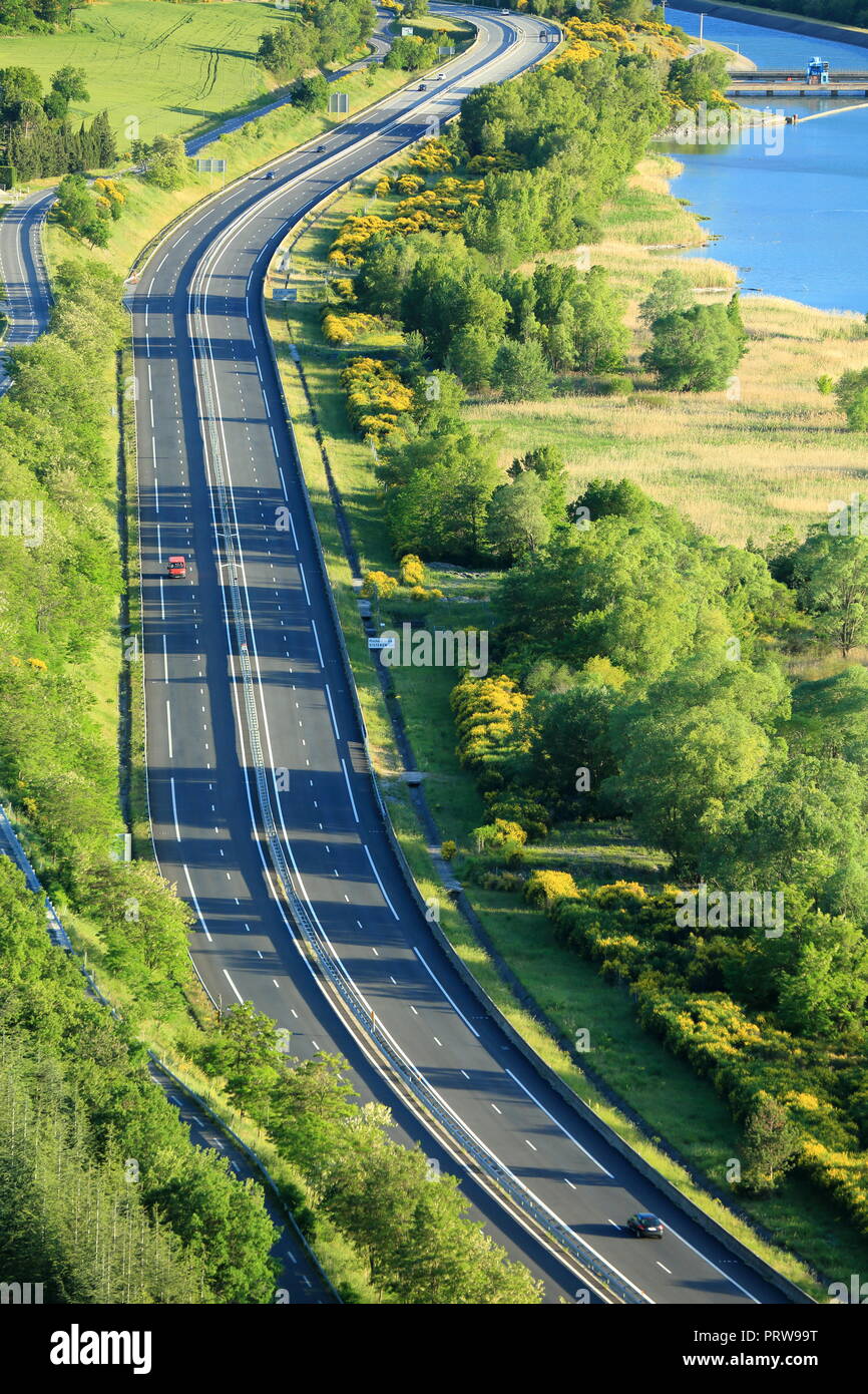 Autoroute hi-res stock photography and images - Alamy