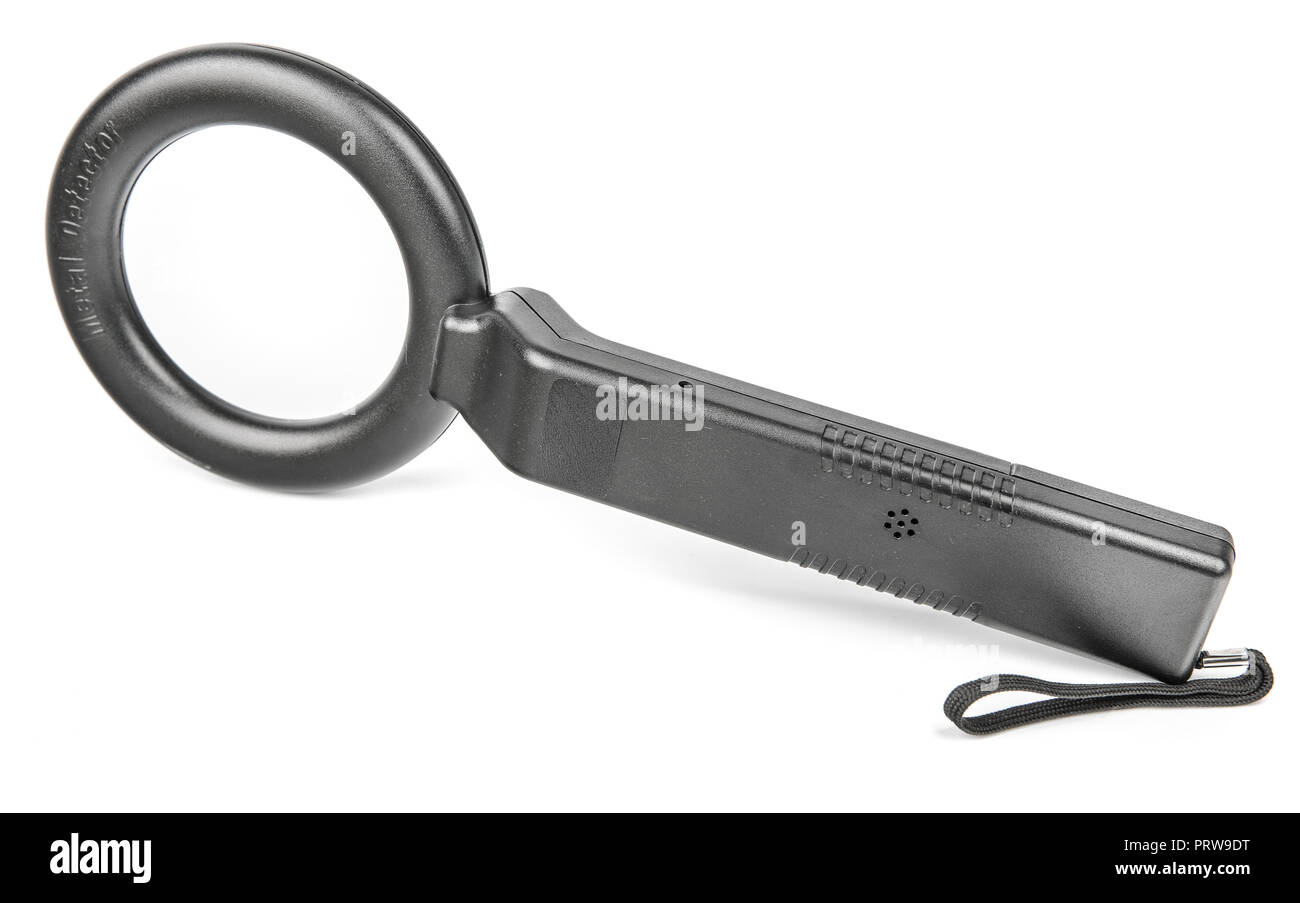 Hand held metal detector hi-res stock photography and images - Alamy