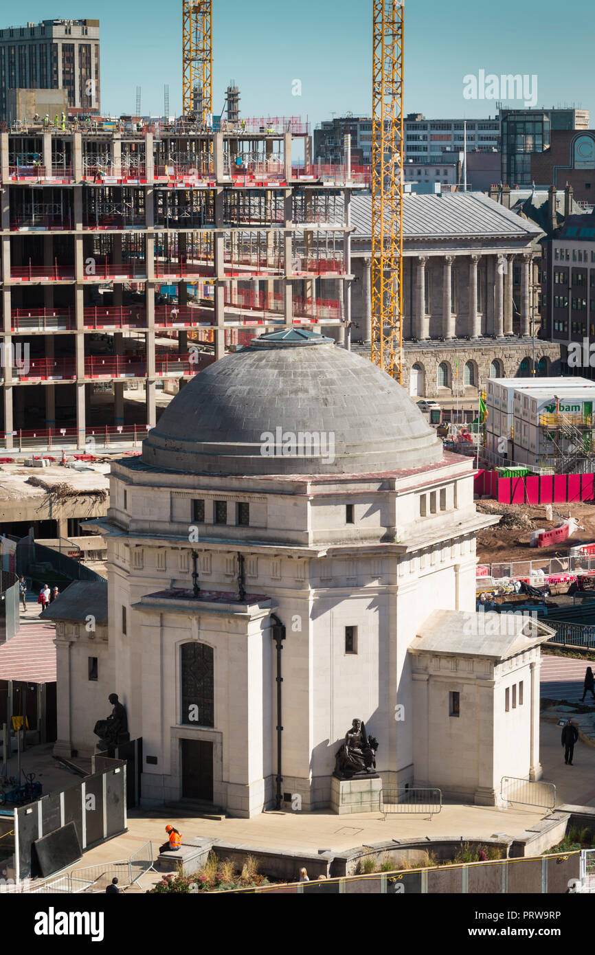 The redevelopment of Birmingham, UK, 2018 Stock Photo - Alamy
