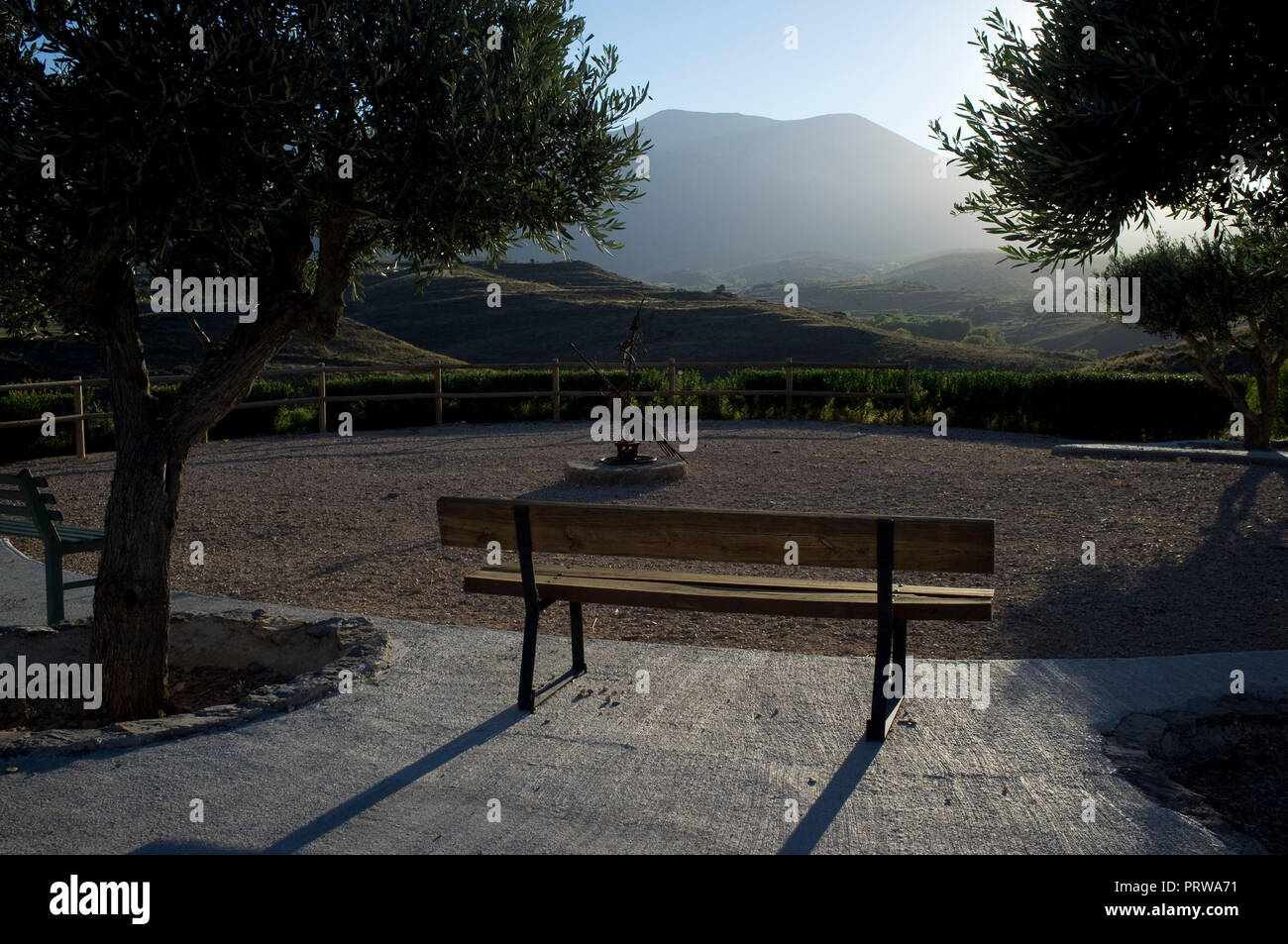 Moncayo mountain, in Zaragoza, Aragon, Spain. Gustavo Adolfo Becquer ...