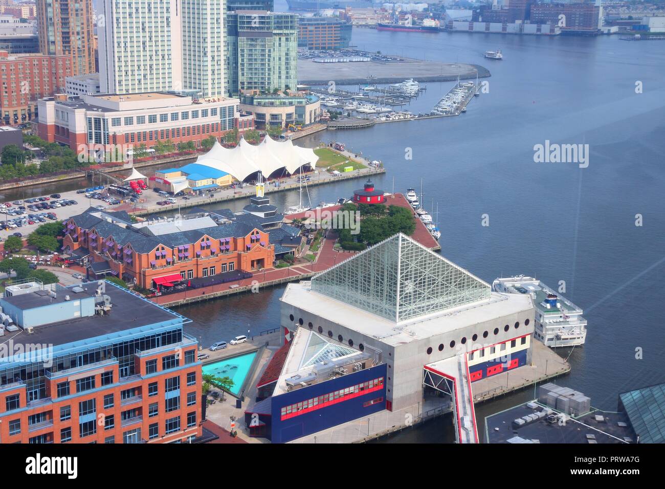 Baltimore Aerial High Resolution Stock Photography and Images - Alamy