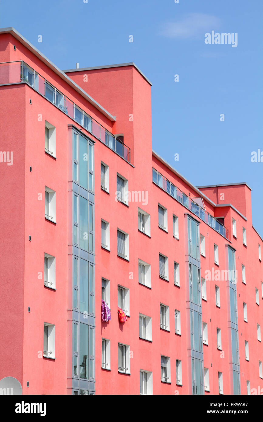 Generic apartment building in Berlin, Germany. Residential area Stock ...