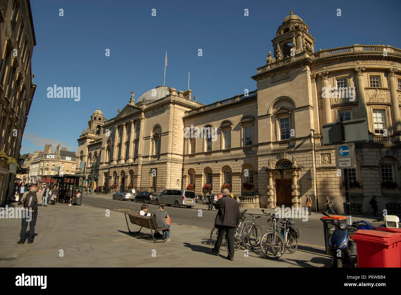 The Guildhall, High St, Bath BA1 5AW UK Stock Photo - Alamy