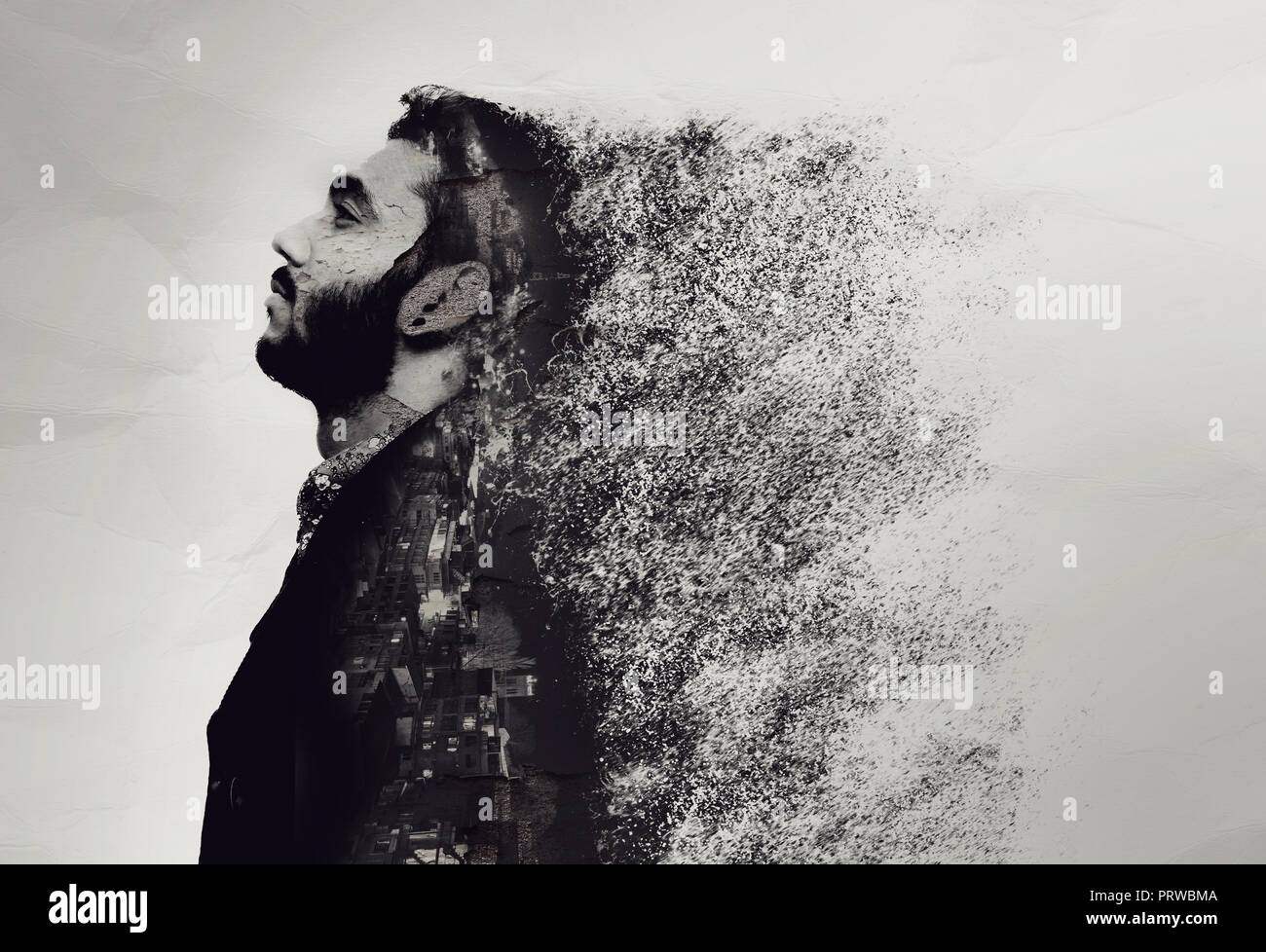 Abstract profile hi-res stock photography and images - Alamy