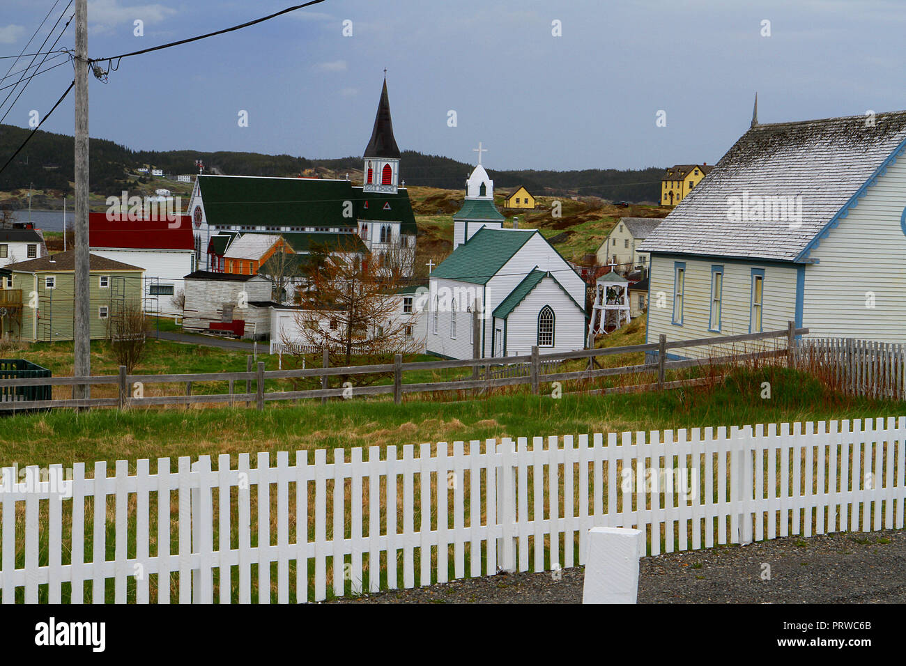 Town of Trinity is located on Trinity Bay in Newfoundland and Labrador ...