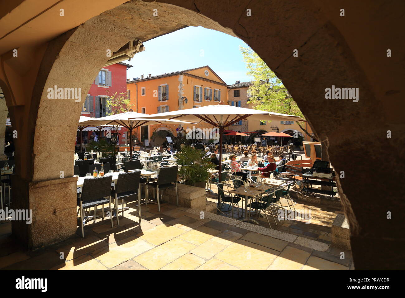 Village de Valbonne, Arriere pays Grassois, 06, Alpes-Maritimes, PACA ...