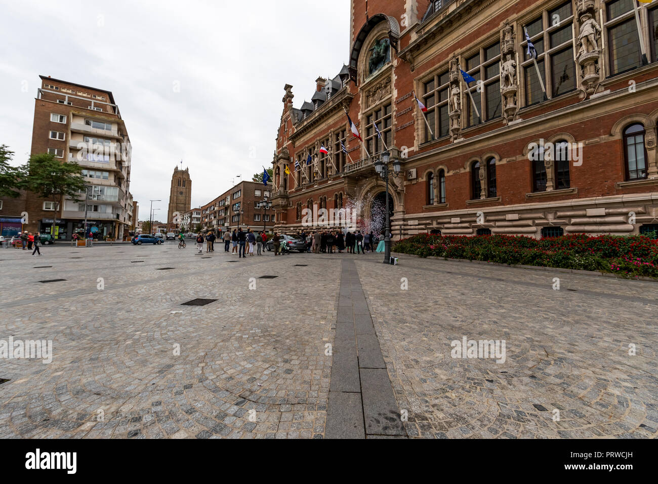 A wedding at the Town hall. Dunkirk, France Stock Photo - Alamy