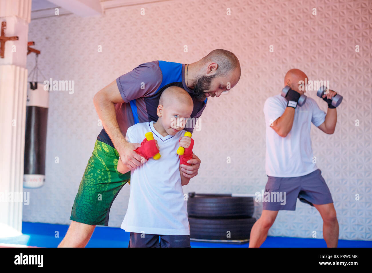 Child kick boxer hi-res stock photography and images - Alamy