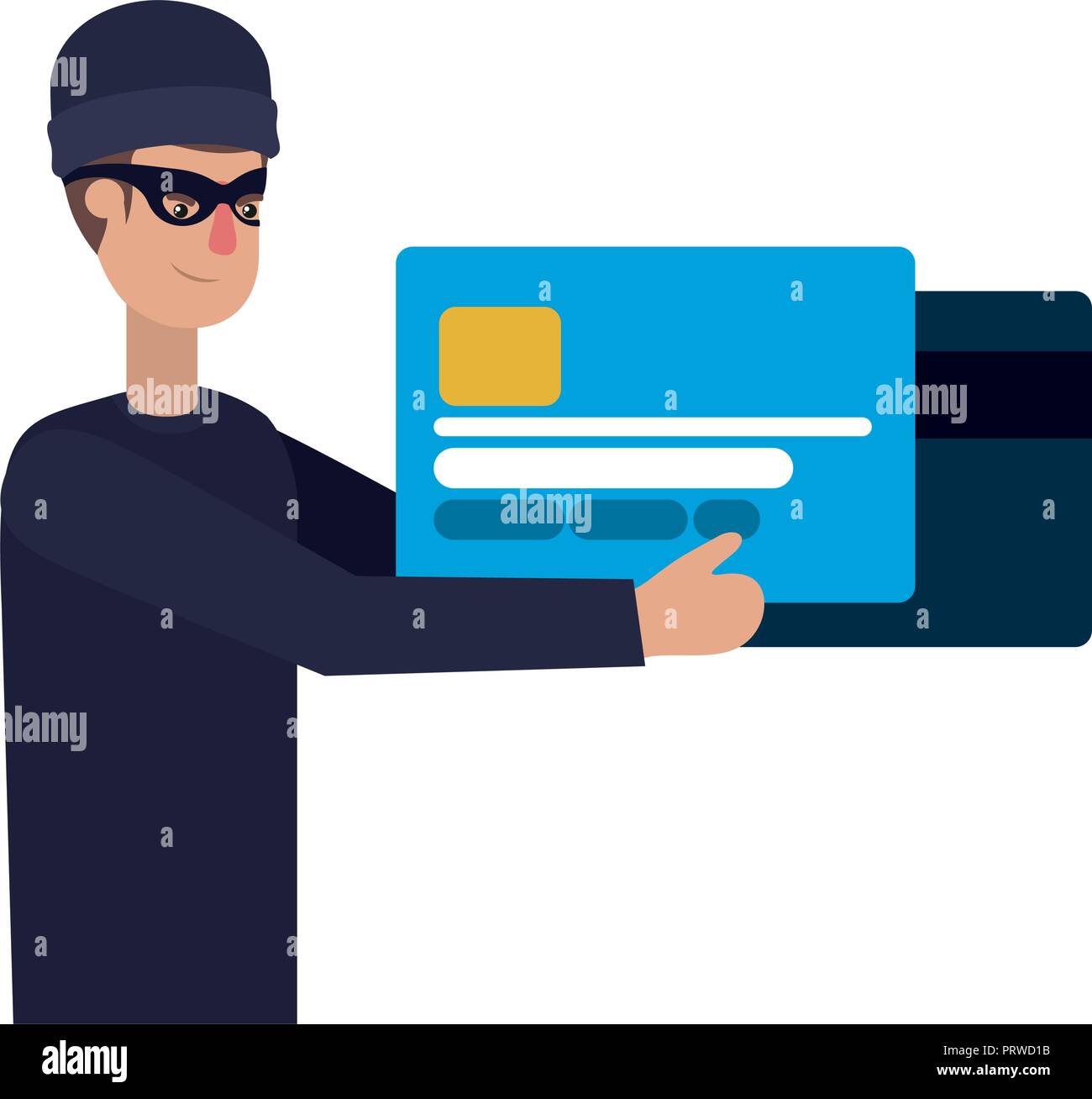 Hacker Stealing Information Avatar Character Stock Vector Image And Art Alamy