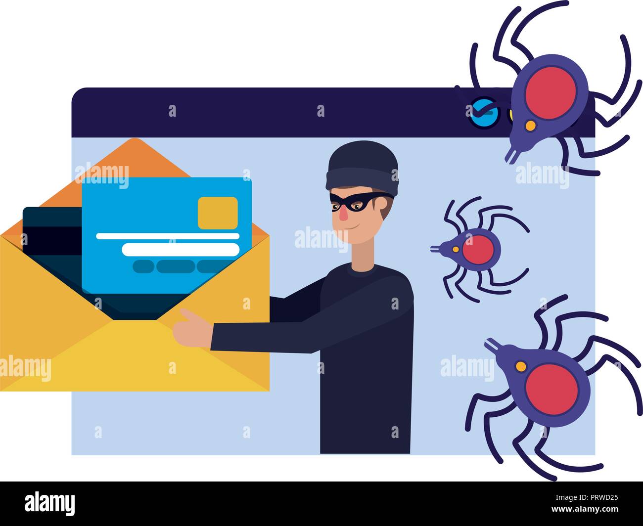 Avatar criminal hacker hi-res stock photography and images - Alamy