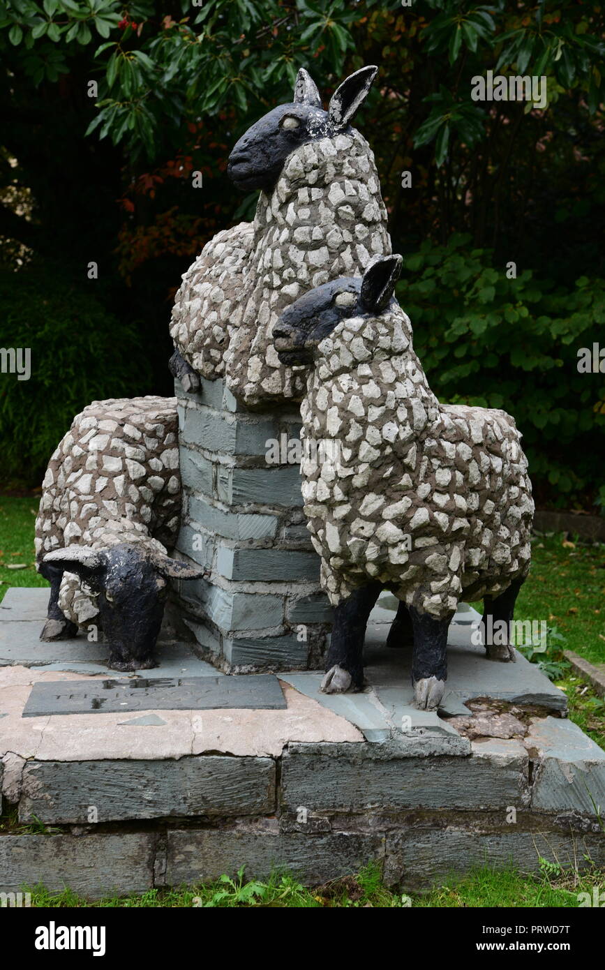 Sheep in Castlefield Stock Photo - Alamy