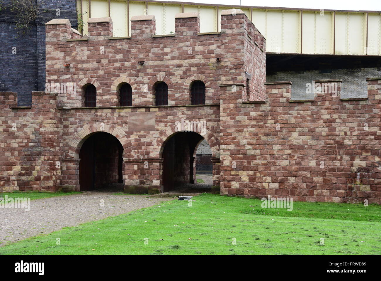 Roman fort reconstruction hi-res stock photography and images - Alamy