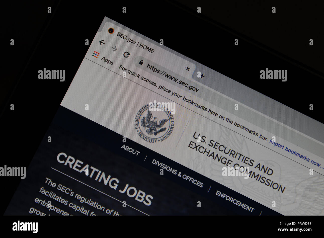 Securities and exchange commission logo hi-res stock photography and ...