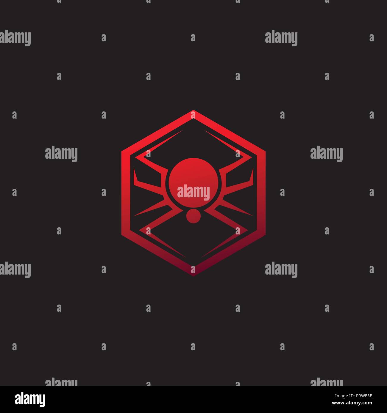Spider web logo hi-res stock photography and images - Alamy