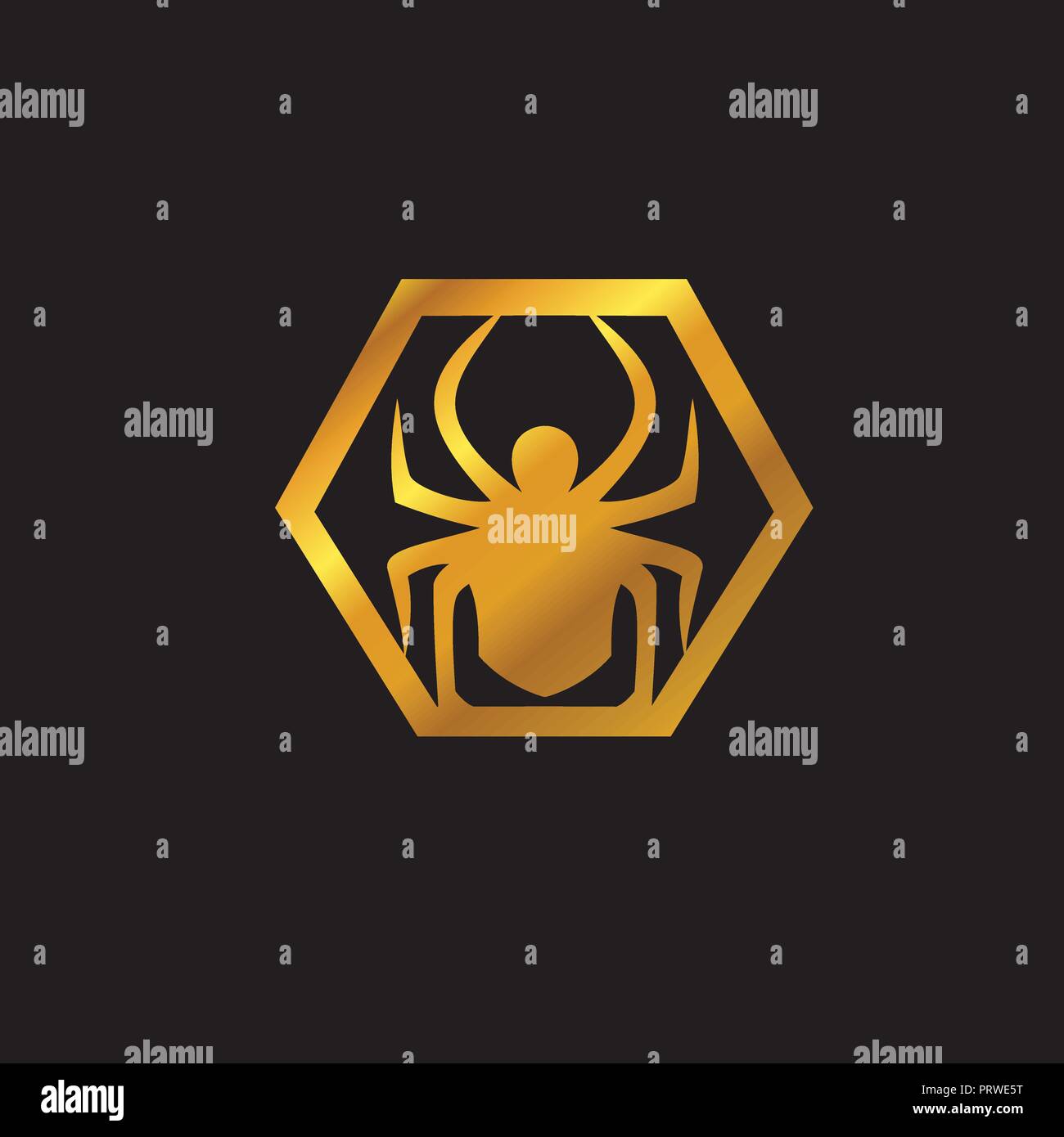 Spider web logo hi-res stock photography and images - Alamy