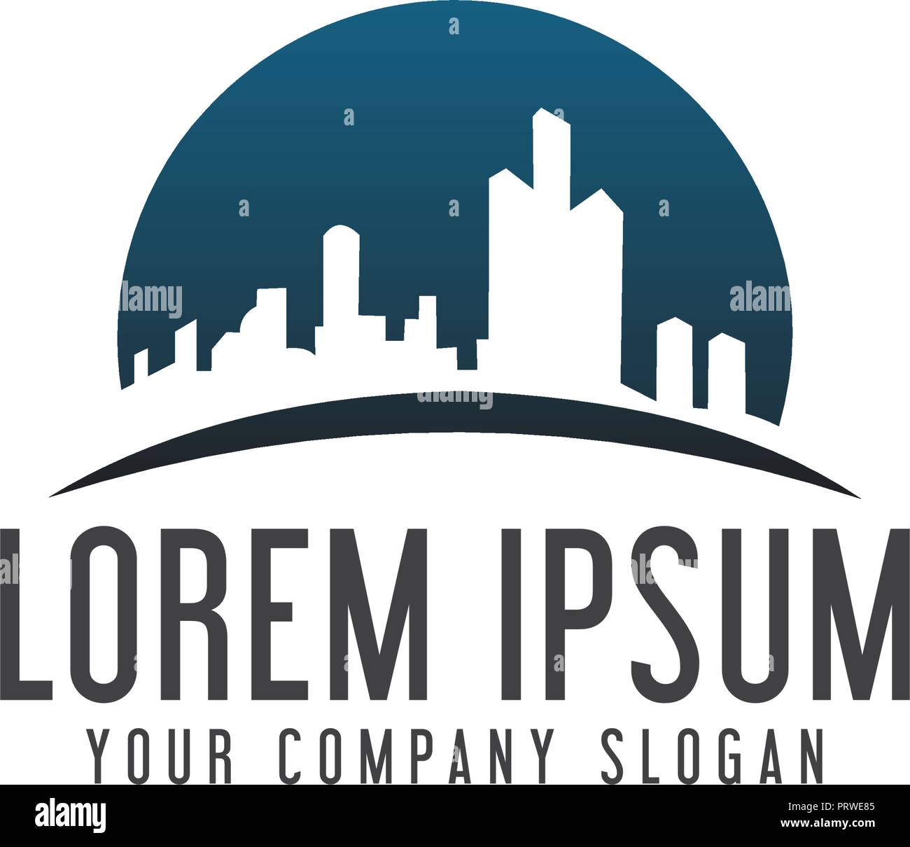 building logo design concept template. Architectural Construction logo ...