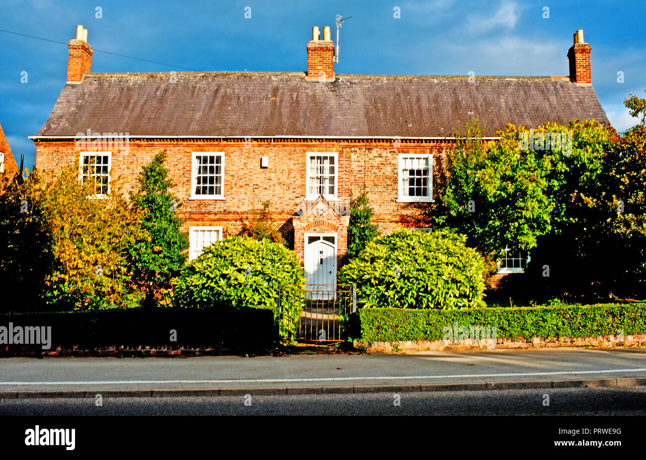 Period House, Shipton by Beningbrough, North Yorkshire, England Stock ...