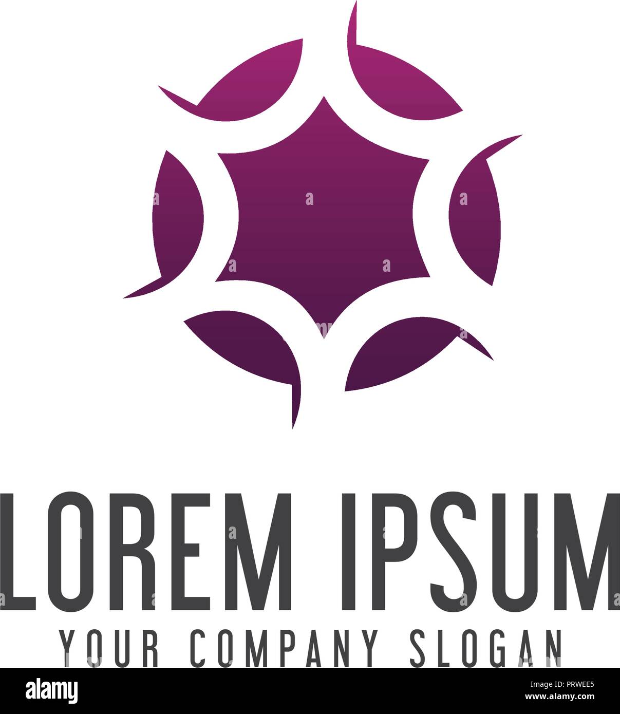 star circle logo design concept template Stock Vector Image & Art - Alamy