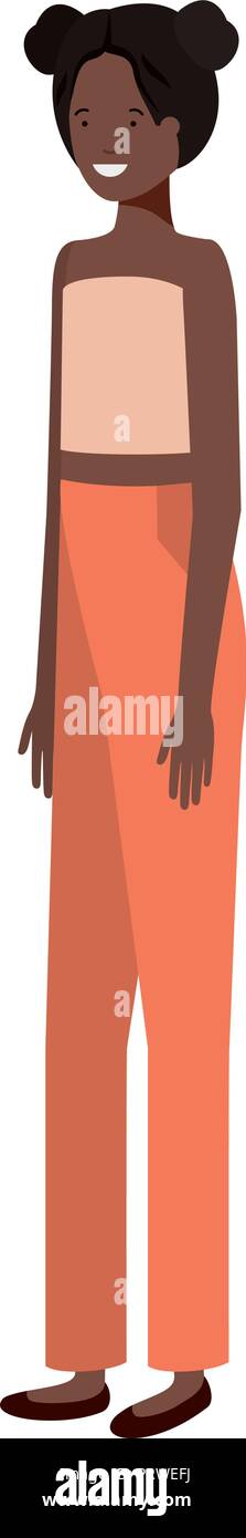 Young woman afro avatar hi-res stock photography and images - Alamy