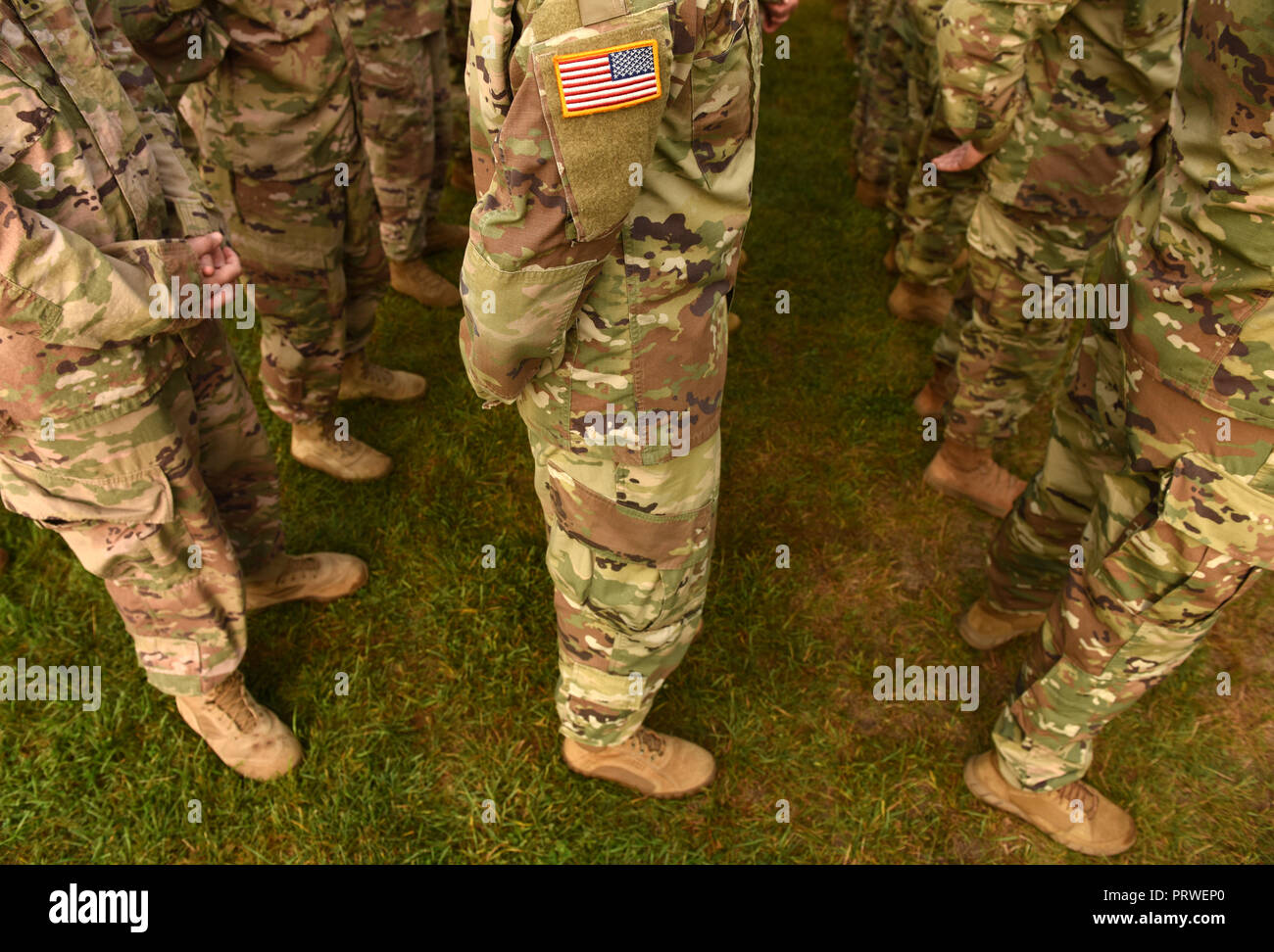 Us military arm patch hi-res stock photography and images - Alamy