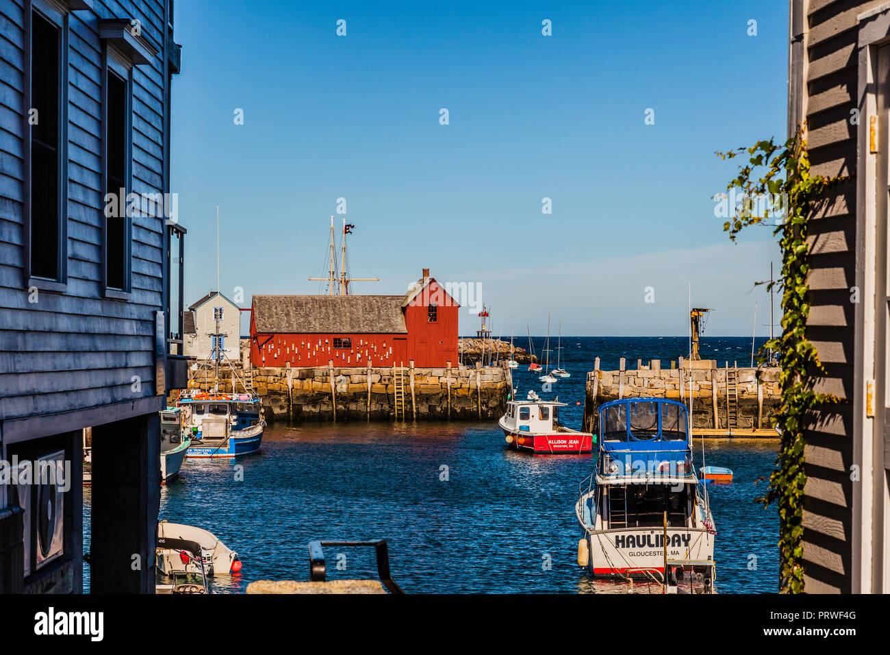 Motif No. 1 Rockport, Massachusetts, USA Stock Photo - Alamy
