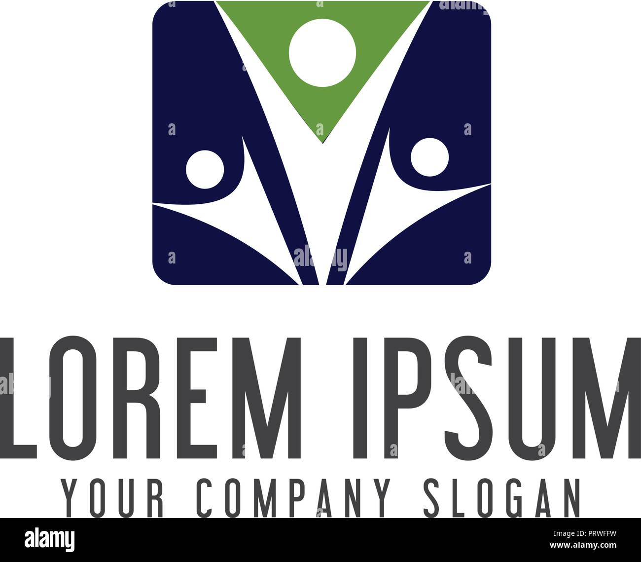 people Business and Consulting logo. teamwork communication group logo ...