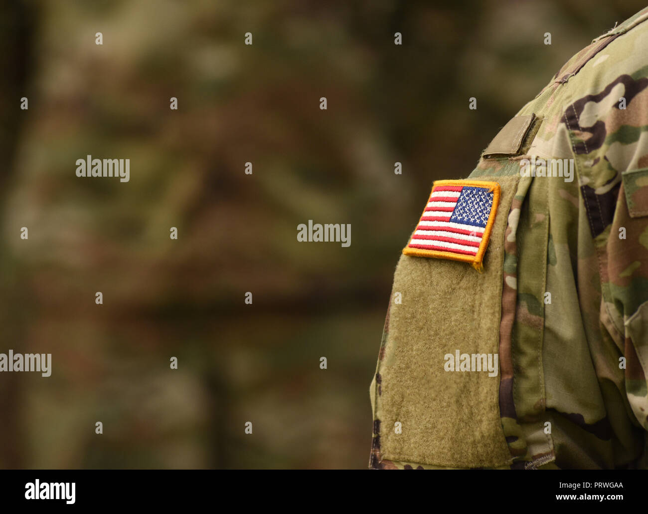 US army uniform patch flag. US Army Stock Photo - Alamy