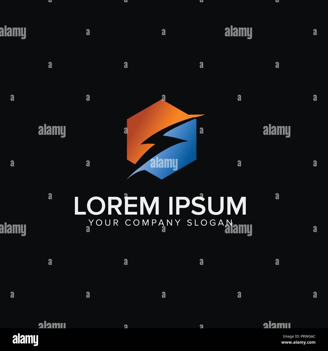 Electric company of Stock Vector Images - Alamy