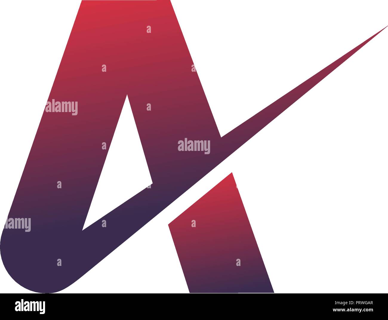 letter a logo design concept template Stock Vector Image & Art - Alamy