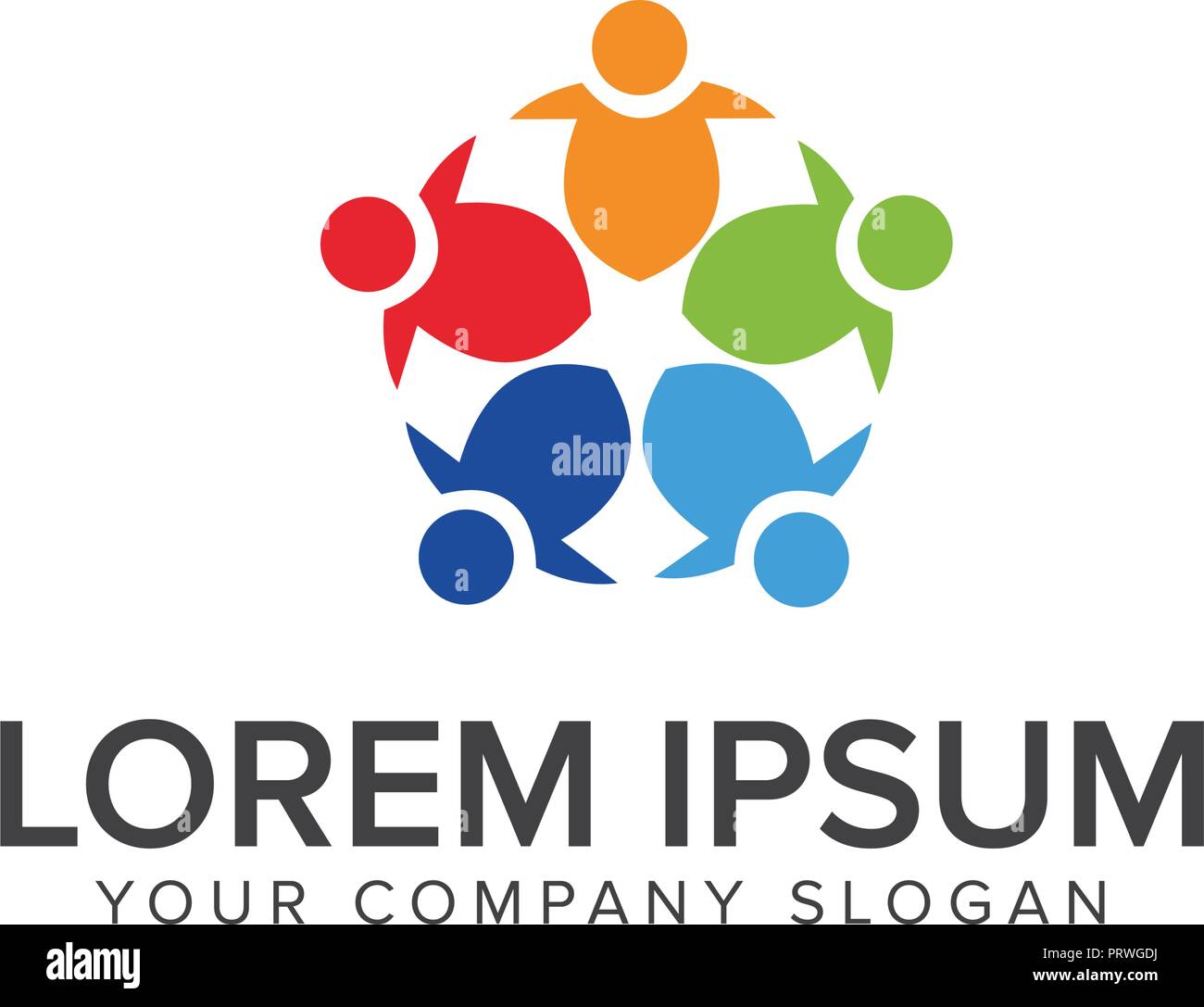 Team Work Logo Design Concept Template Stock Vector Image Art Alamy team-work-logo-design-concept-template-stock-vector-image-art-alamy