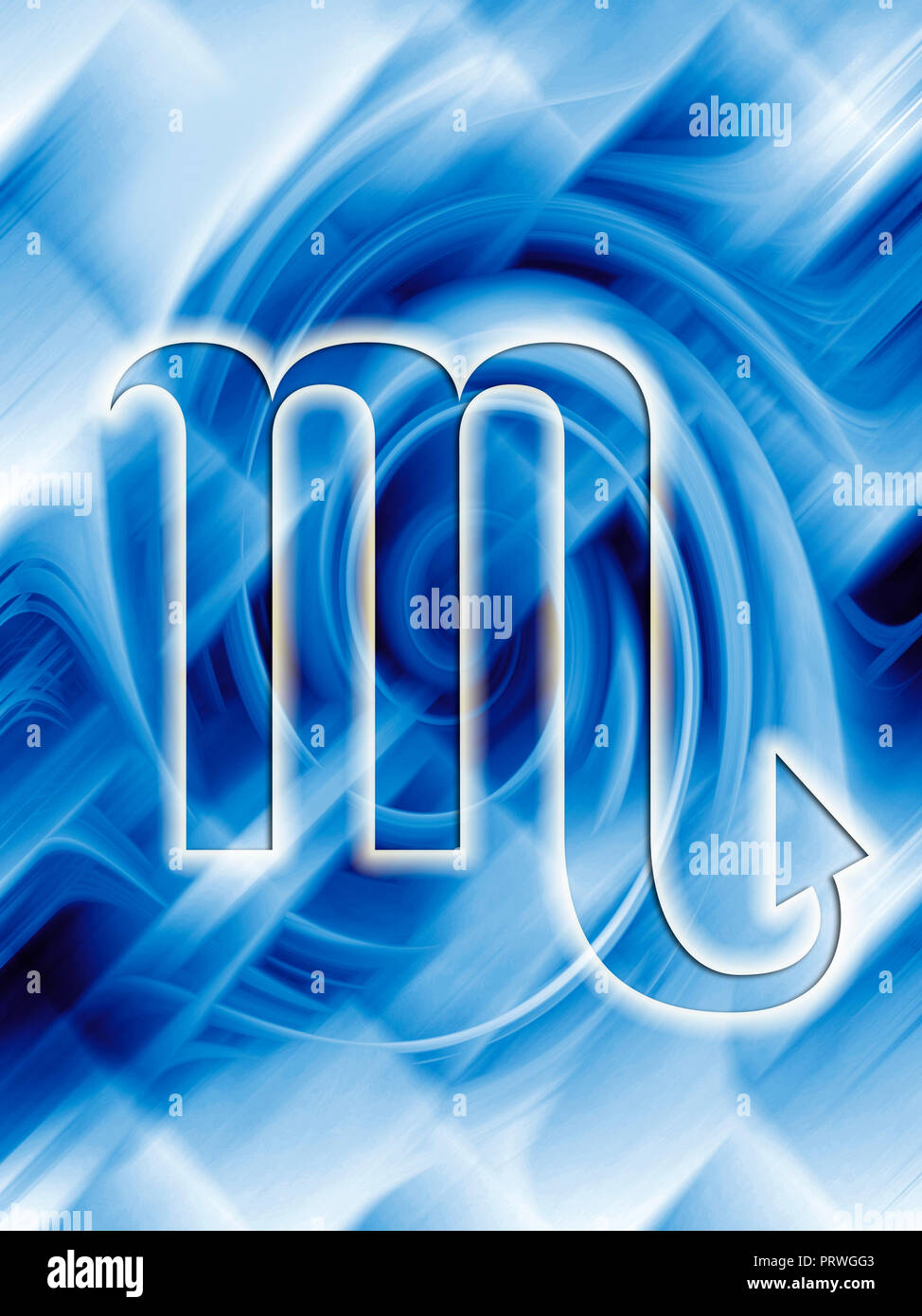 astrology sign of Scorpion symbol Stock Photo - Alamy