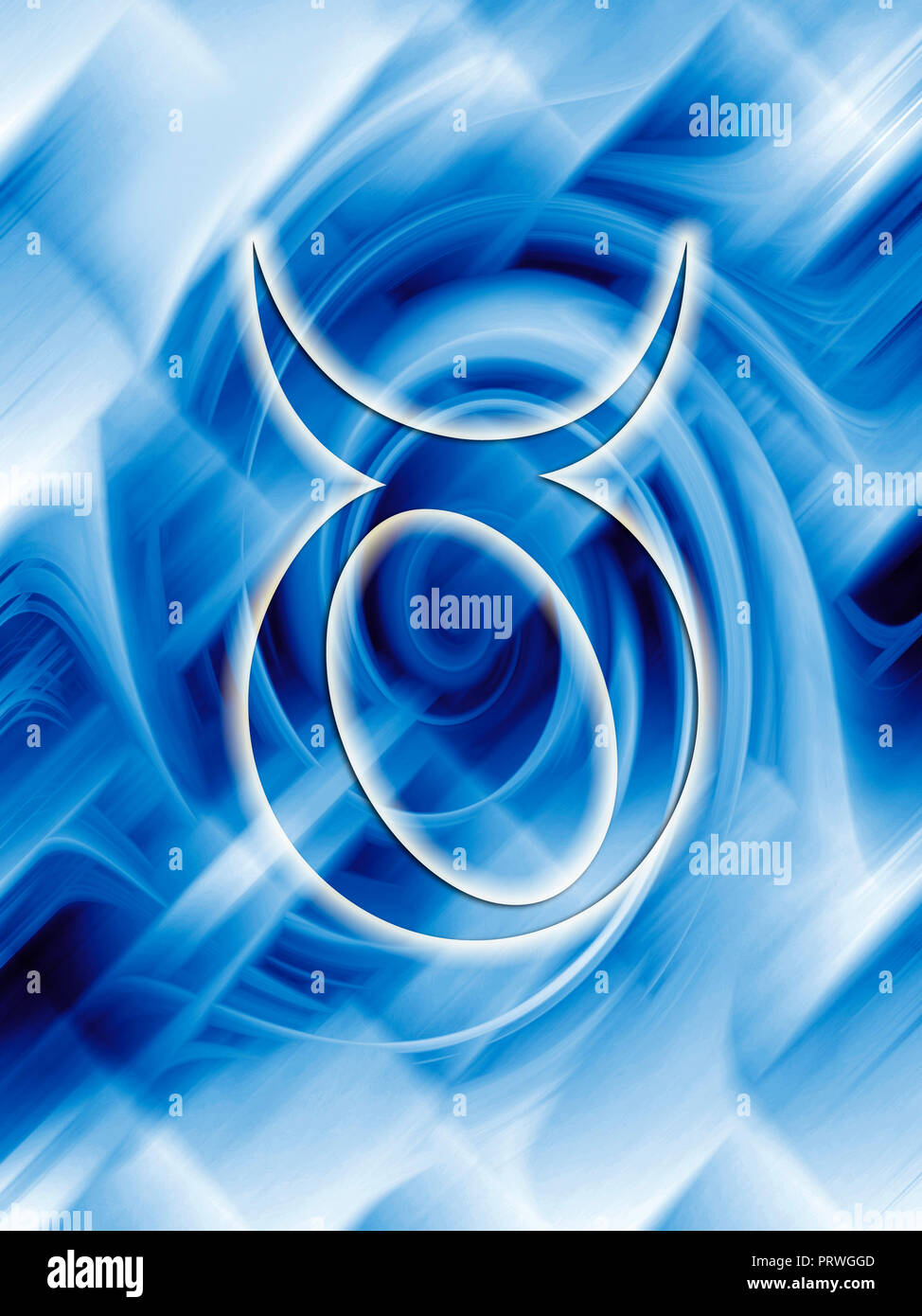 astrology sign of Taurus symbol Stock Photo - Alamy