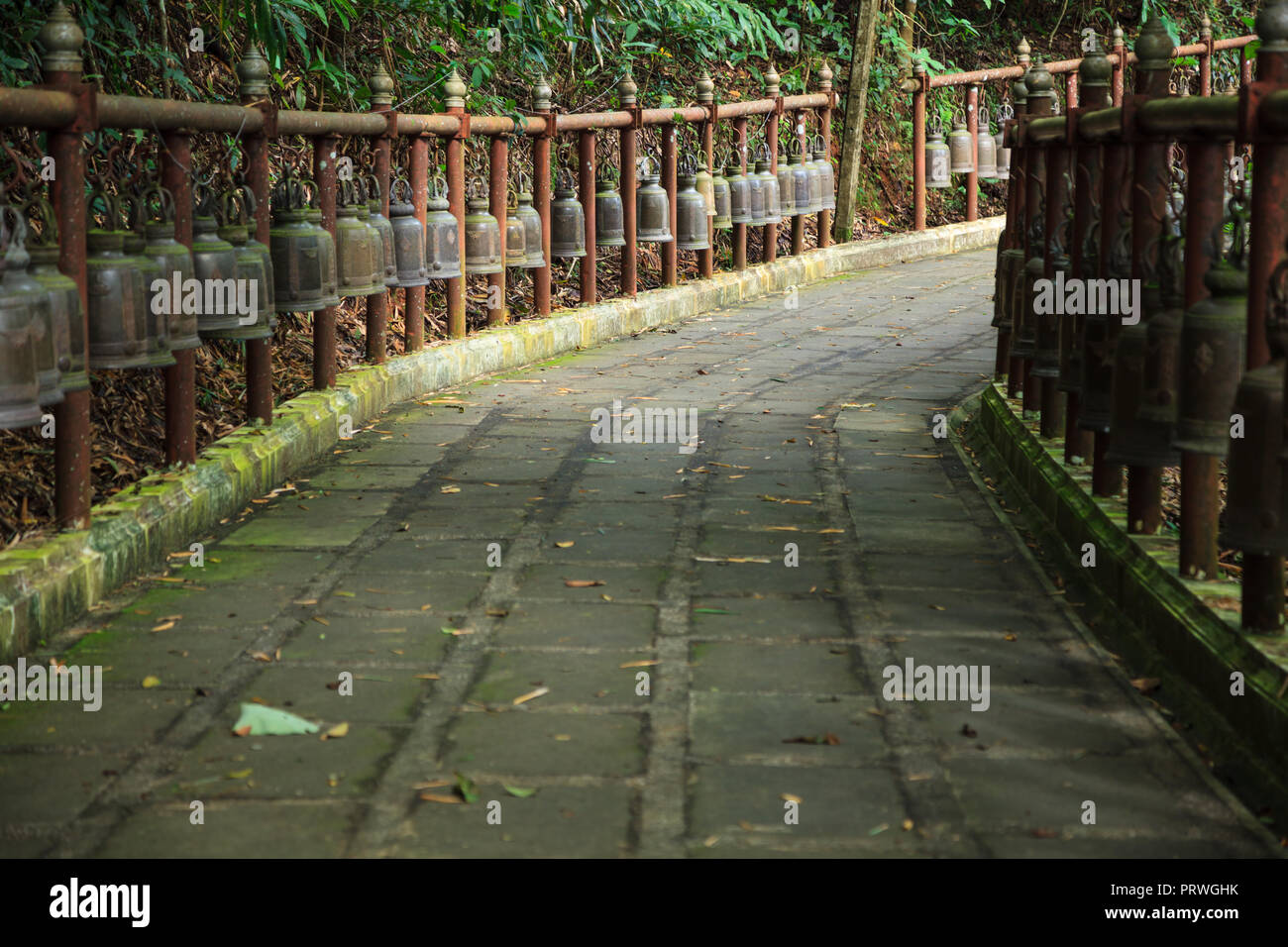 Walk Bells Footpath to mountain temple. Bell Sound welcomes divinity ...