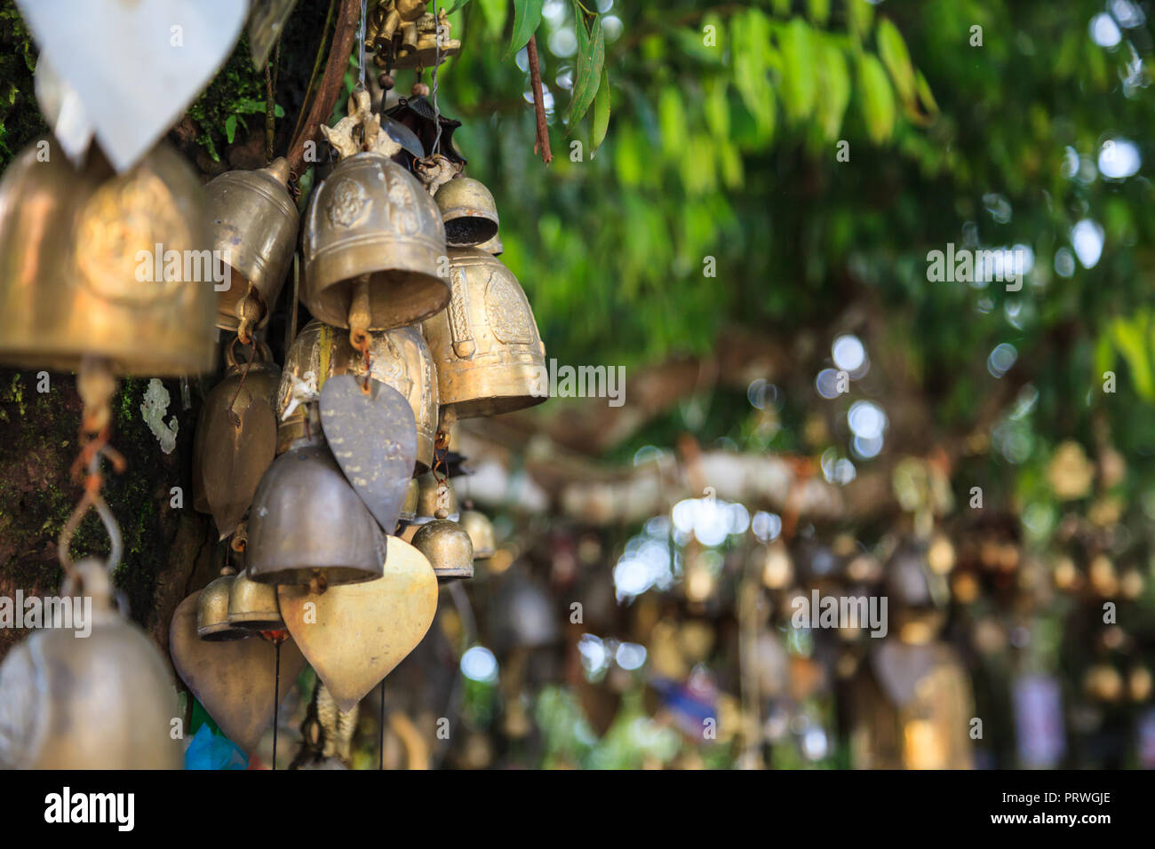 Hindu temple bells hanging hi-res stock photography and images - Alamy