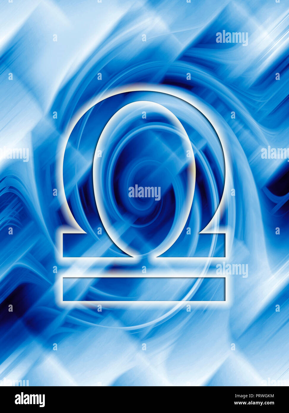 astrology sign of Libra symbol Stock Photo - Alamy